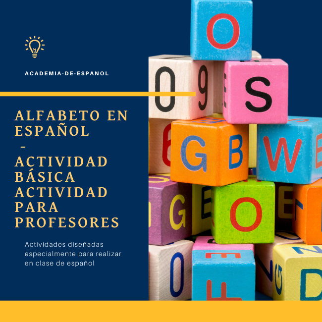 Actividades con el alfabeto en español - Novalingua